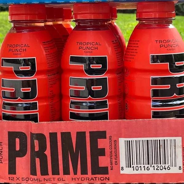 Prime Hydration Drink Tropical Punch 12 Pack Price History