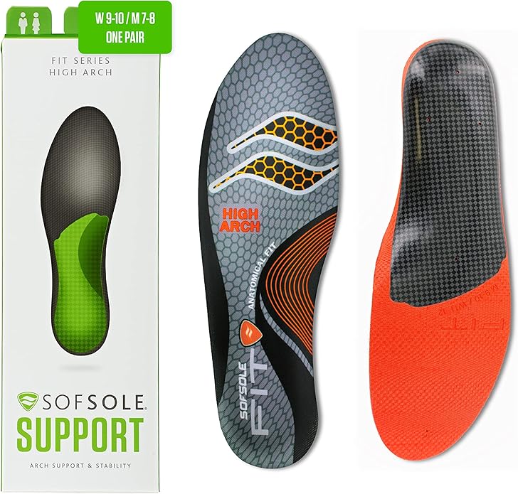 Sof Sole Fit High Arch Insoles W 5-6 - Price History, Comparison ...